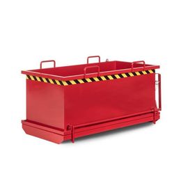 RR Industrietechnik Klappbodenbeh&auml;lter Typ RKB-100 RAL 3000 (feuerrot)