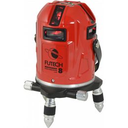 Futech Kreuzlinienlaser MC8 HP (Rot) PROMO + Stativ