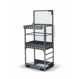 RR Industrietechnik Arbeitskorb Typ RAK-High RAL 1023 (verkehrsgelb)