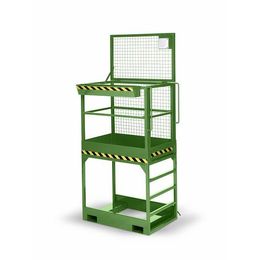 RR Industrietechnik Arbeitskorb Typ RAK-High RAL 6018 (gelbr&uuml;n)