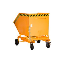 Bauer S&uuml;dlohn Kastenwagen KW-ET 600; lackiert; Gelborange
