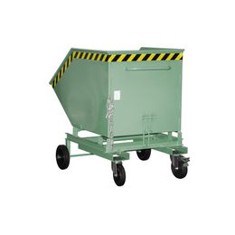 Bauer S&uuml;dlohn Kastenwagen KW-ET 600; lackiert; Resedagr&uuml;n