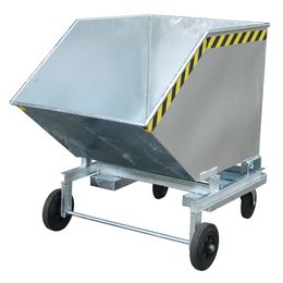 Bauer S&uuml;dlohn Sp&auml;ne-Kastenwagen SKW-ET 600; feuerverzinkt