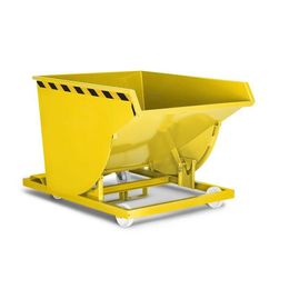 RR Industrietechnik Selbstkipper Typ RSK-100 RAL 1023 (verkehrsgelb)