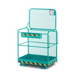 RR Industrietechnik Arbeitskorb Typ RAK-Eco RAL 5018 (t&uuml;rkisblau)