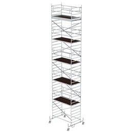 Munk Rollger&uuml;st 1.35 x 2.45 m / mit Fahrbalken & Doppel-Plattform - Plattformh&ouml;he: 10.54 m