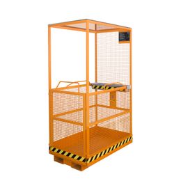Bauer S&uuml;dlohn Arbeitsb&uuml;hne MB-A/D/L; lackiert; Gelborange