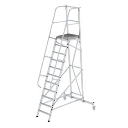 Munk Plattformleiter fahrbar - 11 Stufen