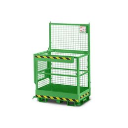 RR Industrietechnik Arbeitskorb Typ RAK-Duo RAL 6018 (gelbr&uuml;n)