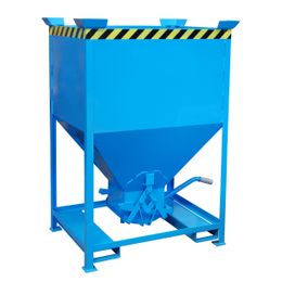 Bauer S&uuml;dlohn Silobeh&auml;lter SG 600; lackiert; Lichtblau