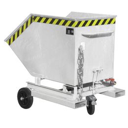 Bauer S&uuml;dlohn Sp&auml;ne-Kastenwagen SKW-ET 400; feuerverzinkt