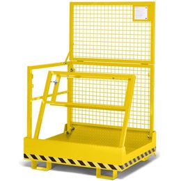 RR Industrietechnik Arbeitskorb Typ RAK-Compact RAL 1023 (verkehrsgelb)