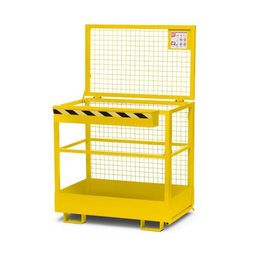 RR Industrietechnik Arbeitskorb Typ RAK RAL 1023 (verkehrsgelb)