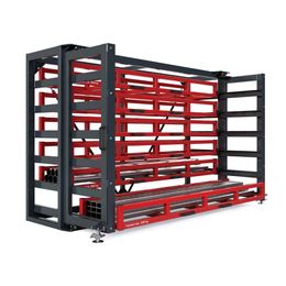 RR Industrietechnik Kassetten Schubfachregal Typ RKS-S 800/6 - RAL 7016 / RAL 3000