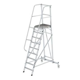Munk Plattformleiter fahrbar - 9 Stufen
