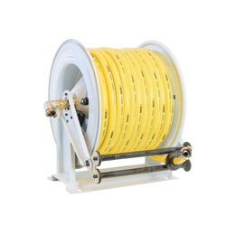 Ebinger Automatik-Schlauchaufroller OSM 710; Stahl lackiert; PVC-Gewebeschlauch