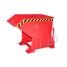 Bauer S&uuml;dlohn Kippbeh&auml;lter BK 50; lackiert; Feuerrot