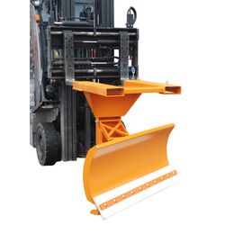 Bauer S&uuml;dlohn Schneepflug SCH-P-V 150; lackiert; Gelborange