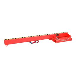 Bauer S&uuml;dlohn Lastarm LA 2400-5;0; lackiert; Feuerrot