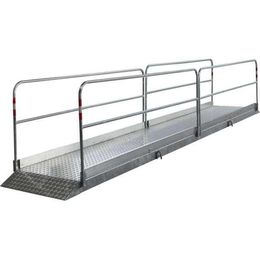 Schake Alu-Grabenbr&uuml;cke 6,50m x 1,30m (LxB)