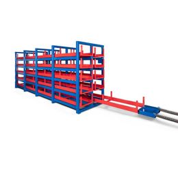 RR Industrietechnik Wabenauszugsregal Typ RWA