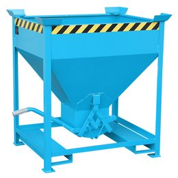 Bauer S&uuml;dlohn Silobeh&auml;lter SG 375; lackiert; Lichtblau