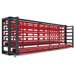 RR Industrietechnik Kassetten Schubfachregal Typ RKS-M 700/6 - RAL 7016 / RAL 3000
