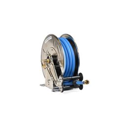 Ebinger Automatik Schlauchaufroller OSM 210-OSM 210, Edelstahl, PVC-Druckluftschlauch, 10mm