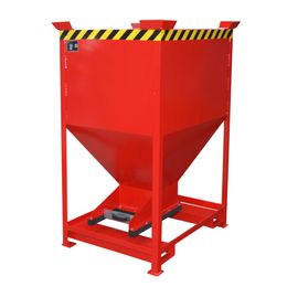 Bauer S&uuml;dlohn Silobeh&auml;lter SG-D 600; lackiert; Feuerrot