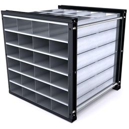 RR Industrietechnik Wabenregal Typ RWR-24/1 RAL 7016