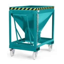 RR Industrietechnik Silowagen Typ RSLF-600 RAL 5018 (t&uuml;rkisblau)