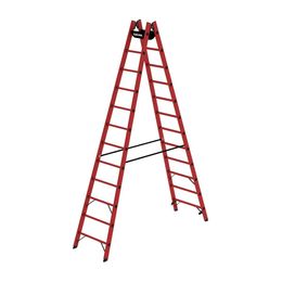 Munk Sprossen-Stehleiter GFK - 2x12 Sprossen