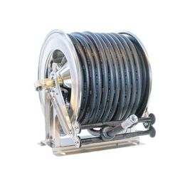 Ebinger Automatik-Schlauchaufroller OSM 710; Edelstahl; PVC-Druckluftschlauch