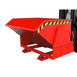 Bauer S&uuml;dlohn Kippbeh&auml;lter BK 120; lackiert; Feuerrot