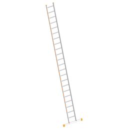 Layher Alu-Sprossenanlegeleiter TOPIC 1054 - 22 Sprossen