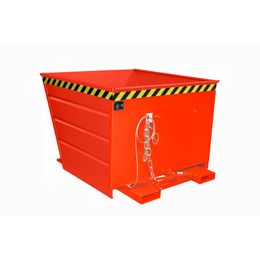 Bauer S&uuml;dlohn Kippbeh&auml;lter VG 1100; lackiert; Feuerrot