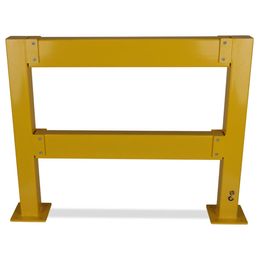 Dancop Basis Sicherheitsgel&auml;nder H 1000 mm - 1000 x 140 x 80 mm / verzinkt + pulverbeschichtet