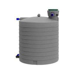 Rewatec Vertikaler Tank mit Regenwasserfilter 7.500 L