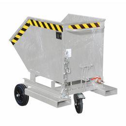 Bauer S&uuml;dlohn Sp&auml;ne-Kastenwagen SKW-ET 250; feuerverzinkt