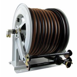 Ebinger Automatik-Schlauchaufroller OSM 710; Stahl lackiert; Gummischlauch
