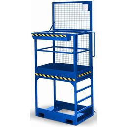 RR Industrietechnik Arbeitskorb Typ RAK-High RAL 5010 (enzianblau)