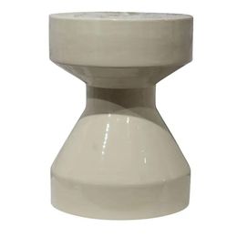 LC Wholesaler Beistelltisch Beige 30x30x40 cm