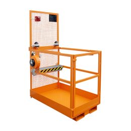 Bauer S&uuml;dlohn Arbeitsb&uuml;hne MB-ST/L; lackiert; Gelborange