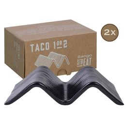 Creatable Streat Taco Stand 1 14,5 x 10,5 cm Schwarz