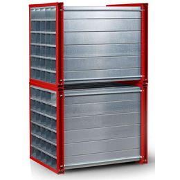 RR Industrietechnik Wabenregal Typ RWR-30/1 RAL 3000