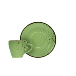 Creatable Espressountertasse Nature Green 12 cm