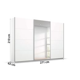 Rauch Orange Schwebet&uuml;renschrank Kulmbach Alpinwei&szlig; 271x229x62 cm