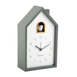 Present Time Karlsson Alarm Clock Jungle green ca. 12x20x6 cm