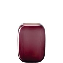 Leonardo Vase MILANO dunkelrot 20x15