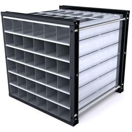 RR Industrietechnik Wabenregal Typ RWR-25/1 RAL 7016